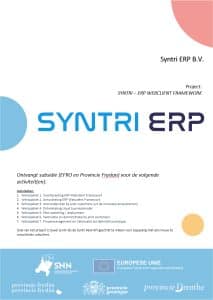 Syntri | ERP Software voor Productie & Toelevering